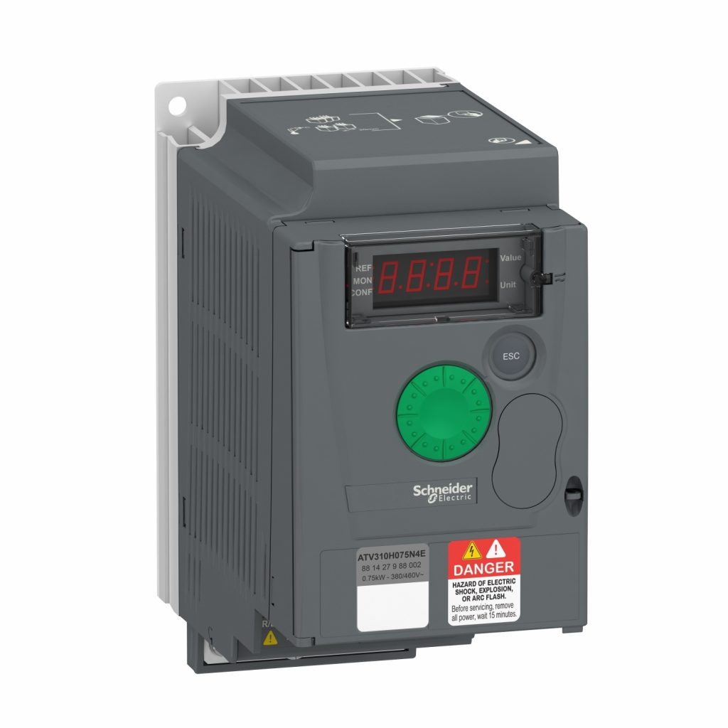 ATV310H075N4E Variable speed drive ATV310, 0.75 kW, 1 hp, 380...460 V ...
