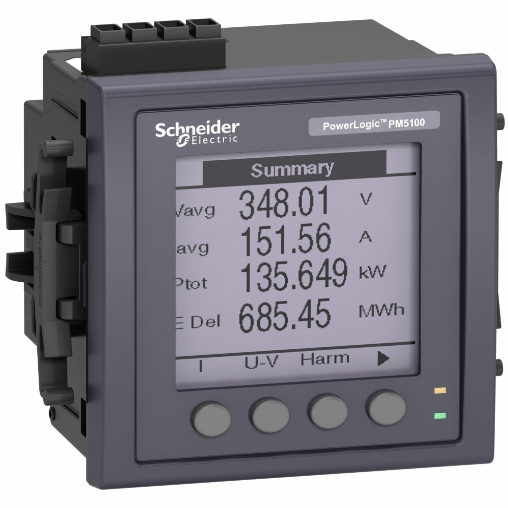 METSEPM5100 PM5100 Meter, without communication, up to 15th H, 1DO 33 ...